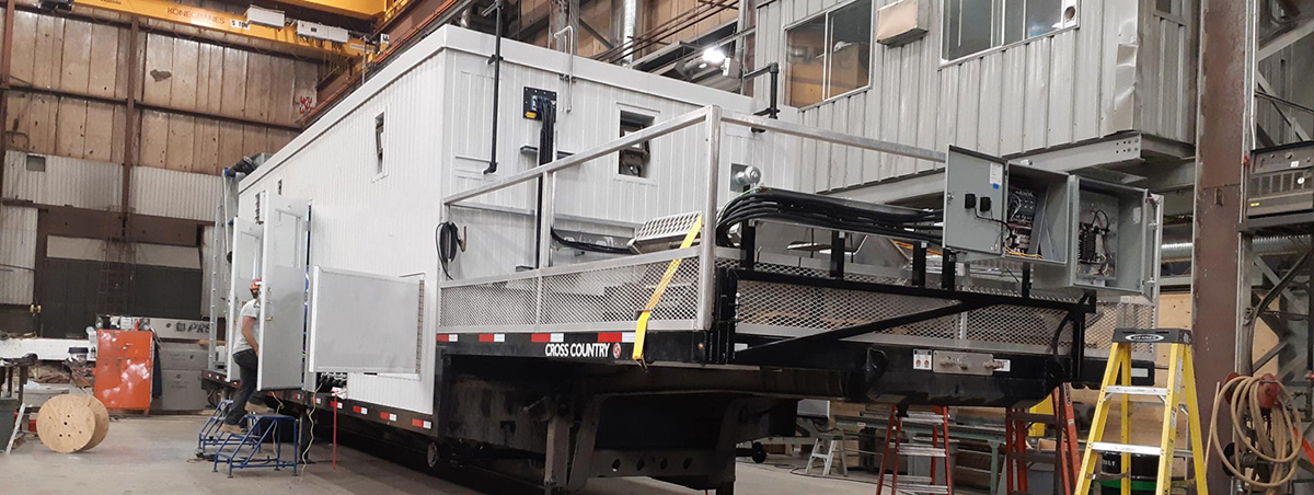 Mobile Natural Gas Compressor Unit